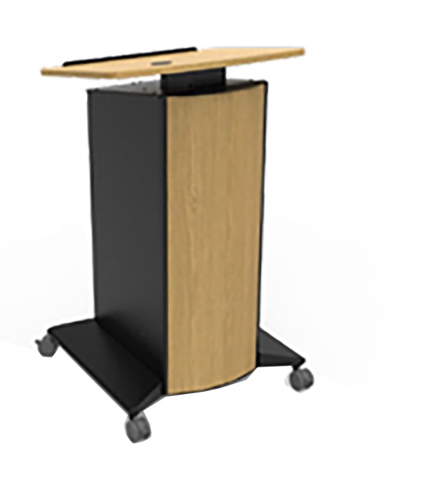 Spectrum Adjustable Height SLIM Lectern - Aurora - 55544-23490 - Office ...