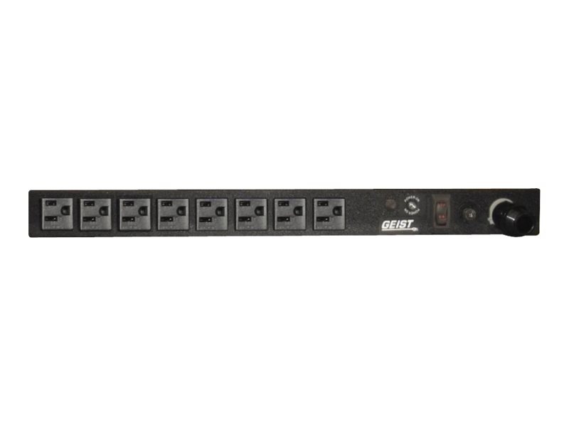 Geist NSVL080-101S15 8-Outlets PDU - 38653 - Power Strips & Surge ...