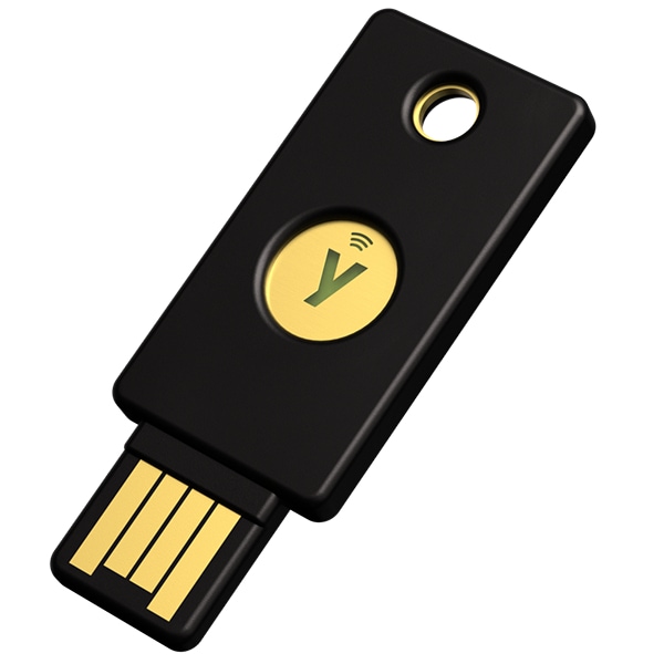 Yubico YubiKey 5 NFC Security Token - Tray of 200 to 500 - 8880001010 ...