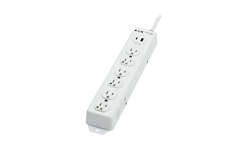 Eaton Tripp Lite series UL 1363 Medical Hospital Power Strip 6 Outlets ... Eaton Tripp Lite series UL 1363 Medical Hospital Power Strip 6 Outlets ...