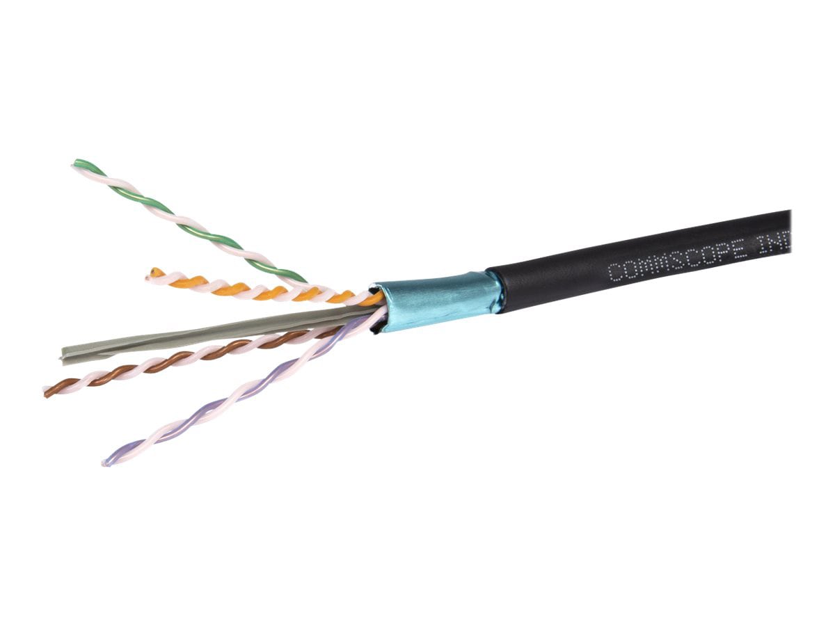 CommScope CS44P-IO - bulk cable - 1000 ft - black - CS-SYSTIMX ...