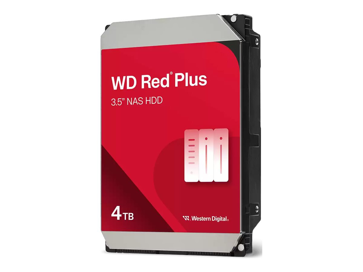 WD Red Plus WD40EFPX - hard drive - 4 TB - SATA 6Gb/s - QP-RED4TB ...