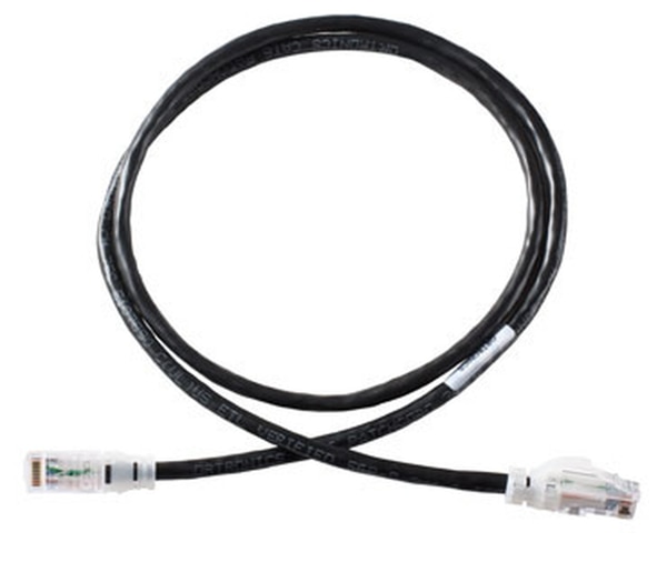 Ortronics Clarity 6 - patch cable - 7 ft - black - MC607-00 - Network Cables - CDW.com
