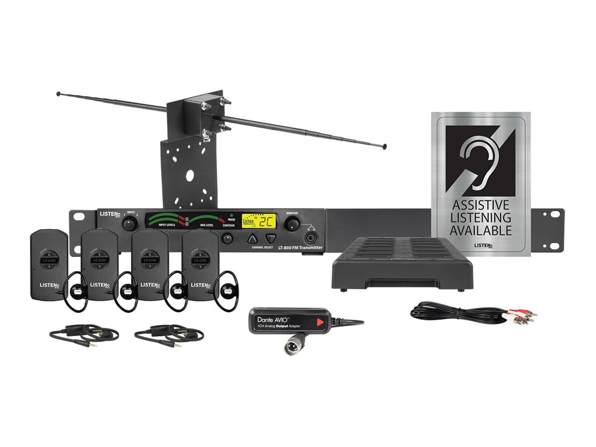 LISTEN TECH PRIME LEVEL III RF SYS - LS-55-216-D - Microphones - CDW.com