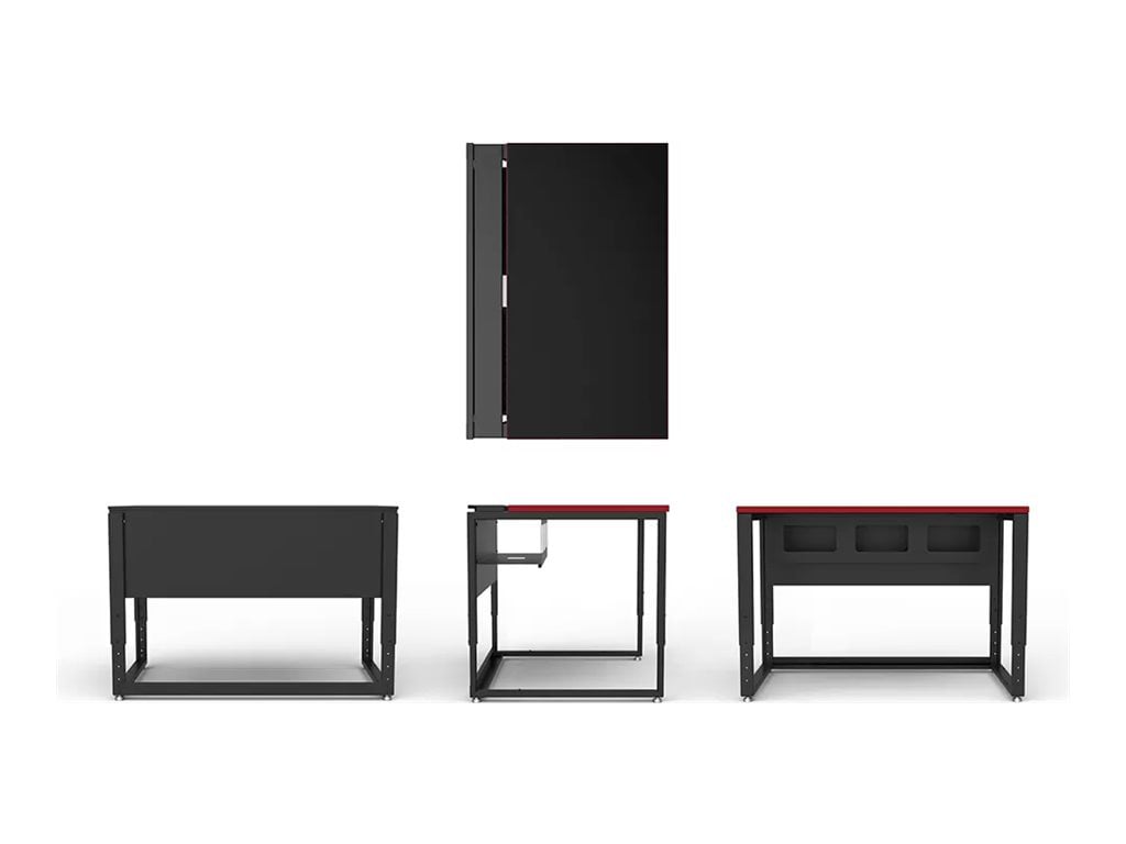 Spectrum Esports GG Gaming - desk - rectangular - black - 37421-BKSNB72 ...