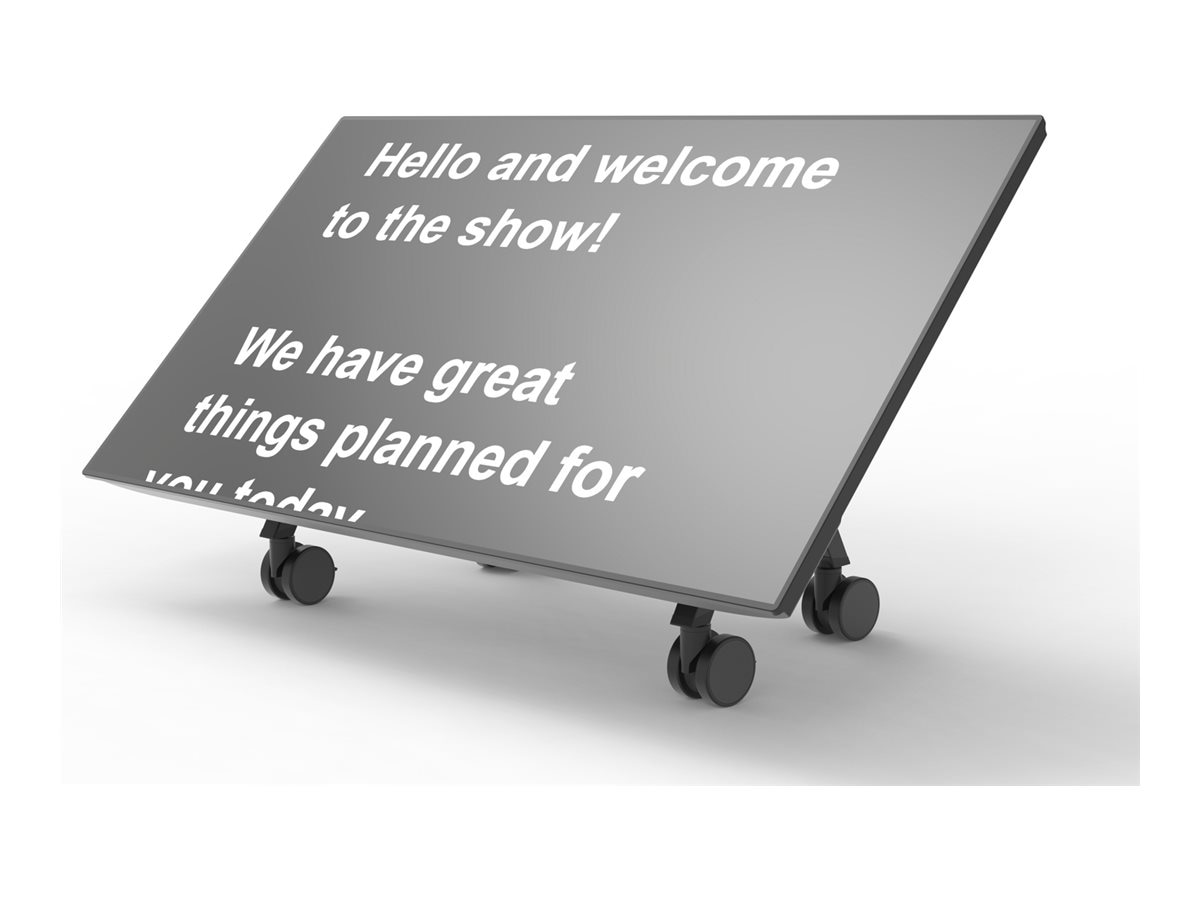 Heckler Confidence Stand cart - for flat panel - black - TAA Compliant ...