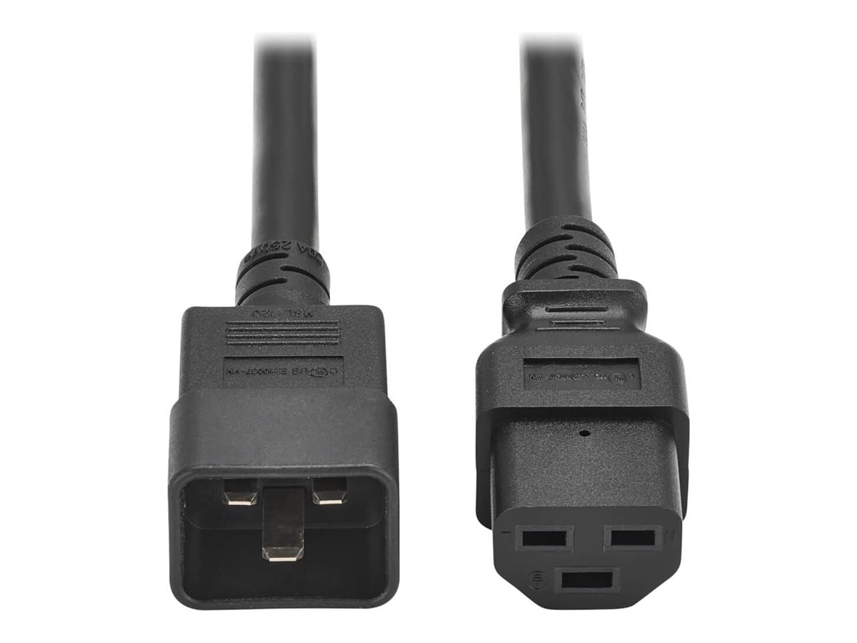 Eaton Tripp Lite Series Power Cord, C20 to C21 - Heavy-Duty, 20A, 250V, 12 AWG, 5 ft. (1.5 m ...