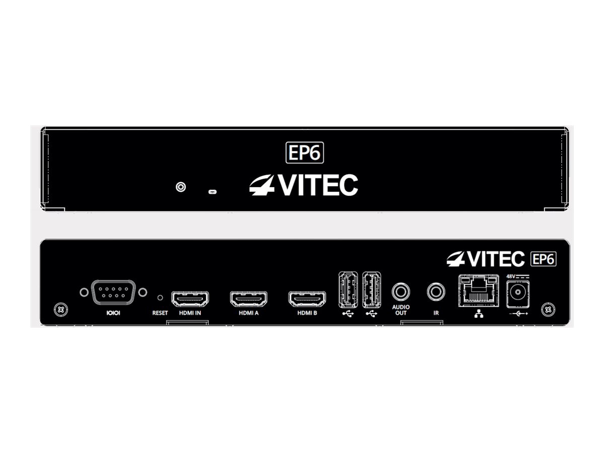 VITEC EP6 End-Point audio/video over IP decoder - 18899 - Audio Equipment - CDW.com