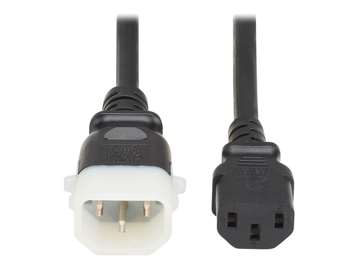 Eaton Tripp Lite series PDU Power Cord C13 to P-Lock C14 North America and Europe Rated 10A 250V ...