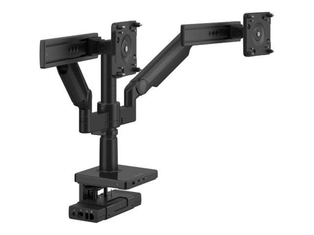 Humanscale M/FLEX M2.1 mounting kit - for 2 LCD displays - black with ...