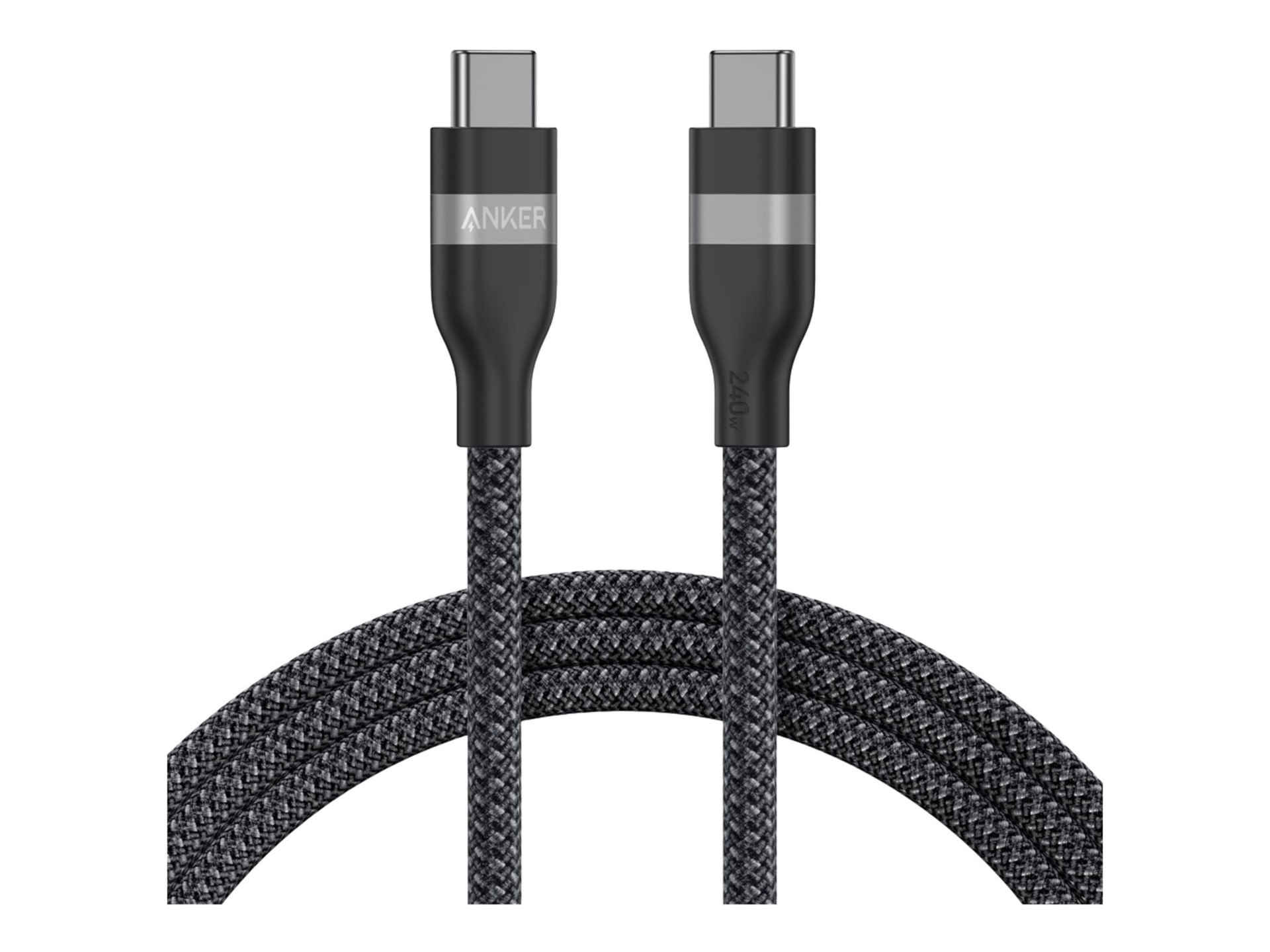 Anker - USB-C cable - USB-C to USB-C - 90 cm - A82E2011 - USB Cables ...