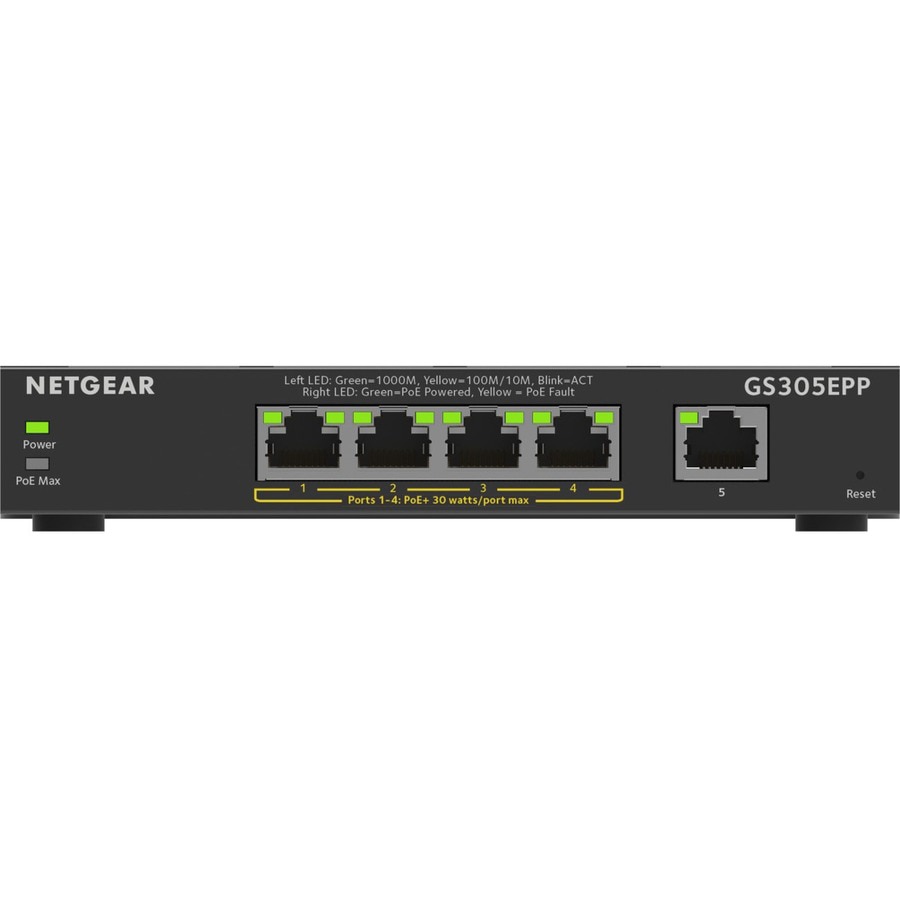 Netgear Business GS305EPP Ethernet Switch - GS305EPP100NAS - Ethernet ...