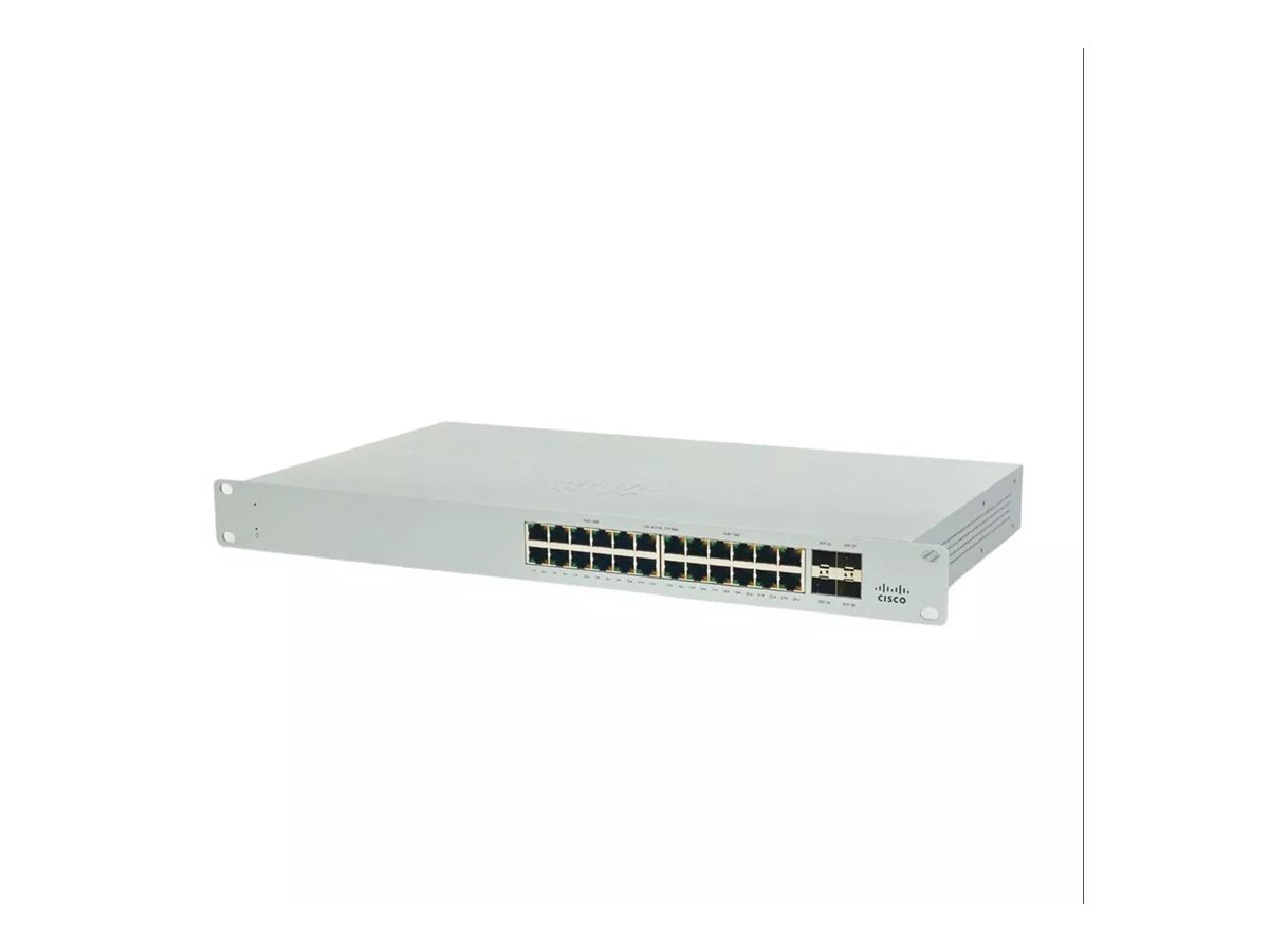 Cisco Meraki MS130-24 - switch - 24 ports - managed - rack-mountable ...
