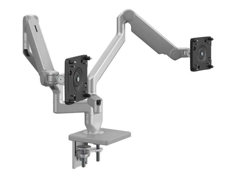 Humanscale M/FLEX M2.1 mounting kit - adjustable dual arms - for 2 LCD ...