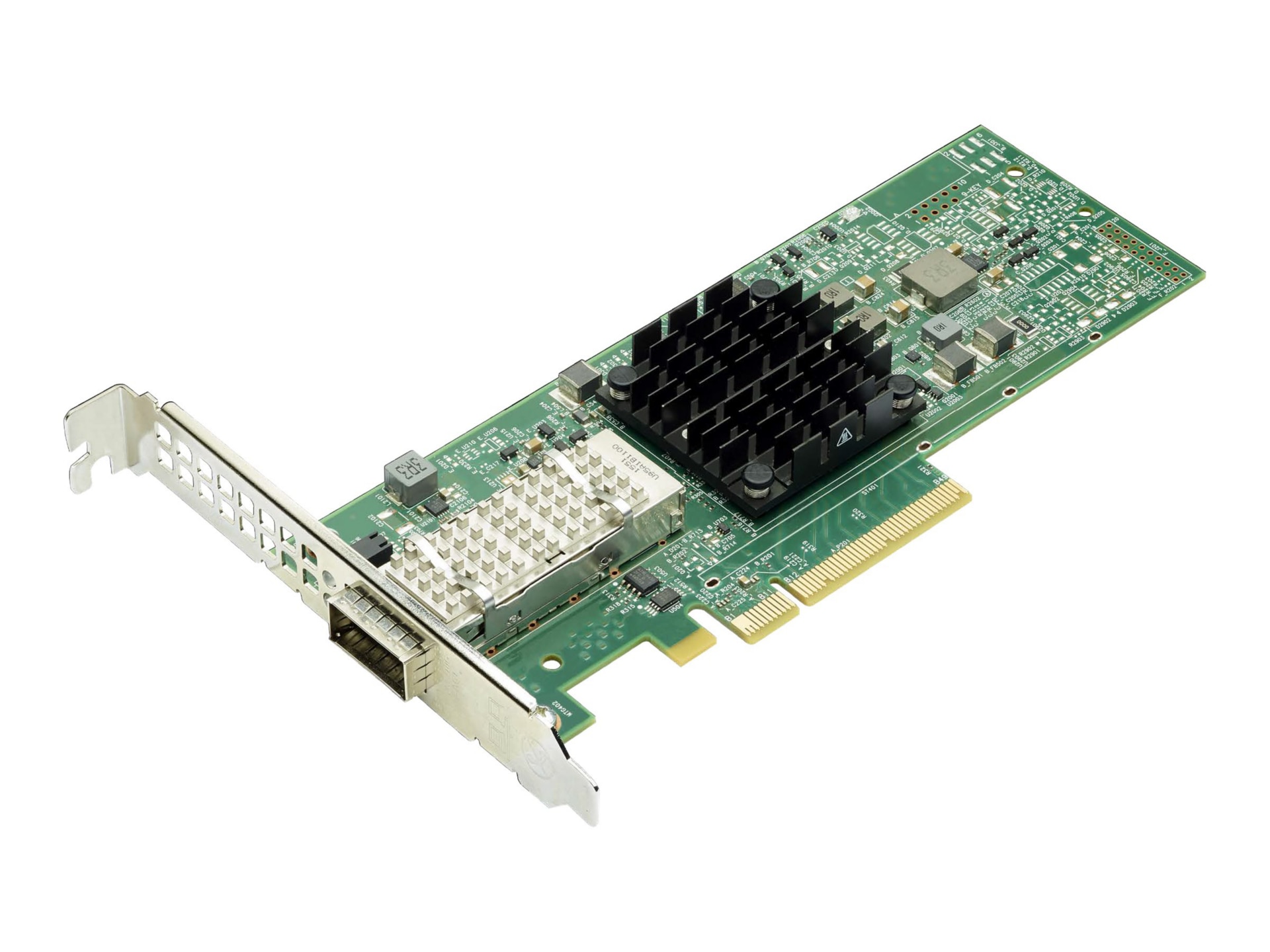 Broadcom NetXtreme E-Series P150P - network adapter - PCIe - 50 Gigabit QSFP28 x 1 ...