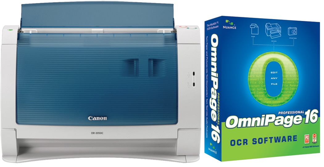 CANON DR-2050C W/NUANCE OMNI BUNDLE - 0433B002AA-BUN - Application ...