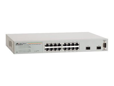 Allied Telesis AT GS950/16 WebSmart Switch - switch - 16 ports - managed - AT-GS950/16-10 ...