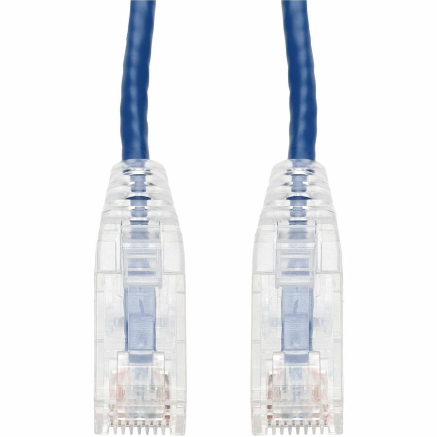 Proline 21ft Blue CAT 6 Slim PVC Ethernet Cable Snagless Clear-Claw RJ ...