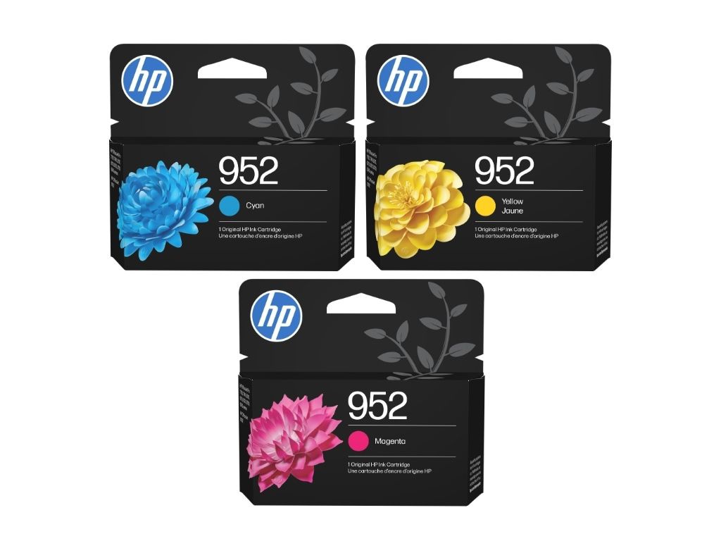 HP 952 CYM Standard Yield Ink Cart, 3PK - 952-3PK - Inkjet Cartridges ...