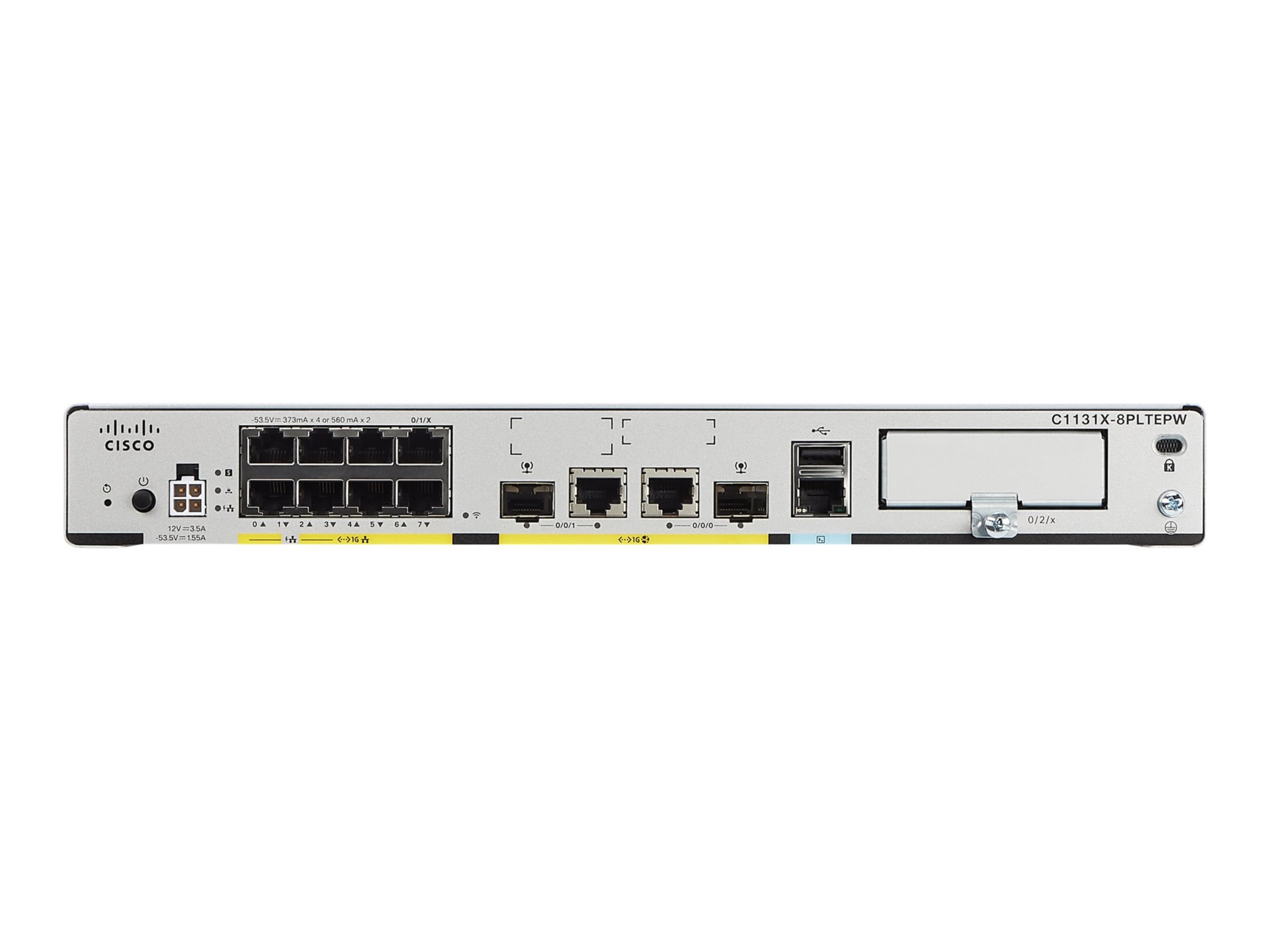 Cisco Integrated Services Router 1131 - router - Wi-Fi 6 - 4G, 5G ...