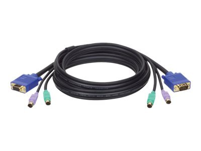 Tripp Lite Cable Kit for B007-008 KVM Switch 10ft PS/2 3-in-1 10 ...
