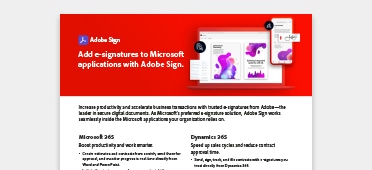 Adobe Sign | CDW