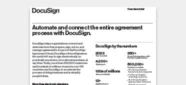 DocuSign Showcase | E-Signature Solutions & Integrations | CDW