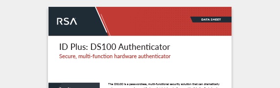 RSA SecurID Access, ID Plus & DS100 Authenticator | CDW