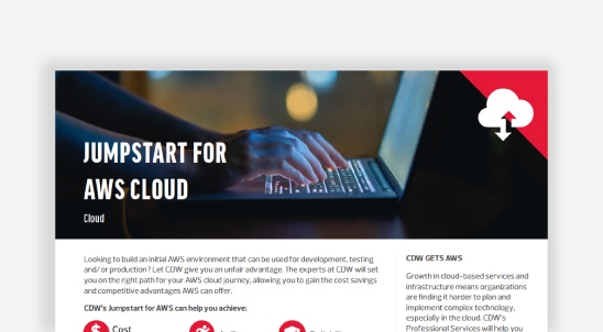 AWS Showcase | Cloud Migration, Storage, Orchestration & Management Solutions | CDW Canada